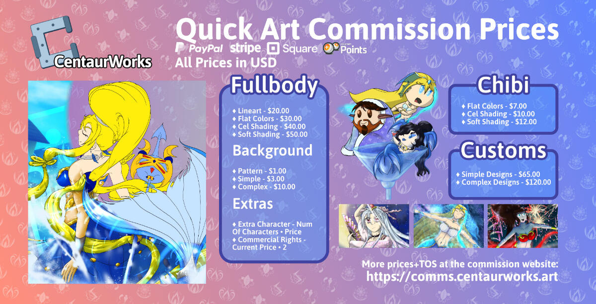 CentaurWorks - Commissions
